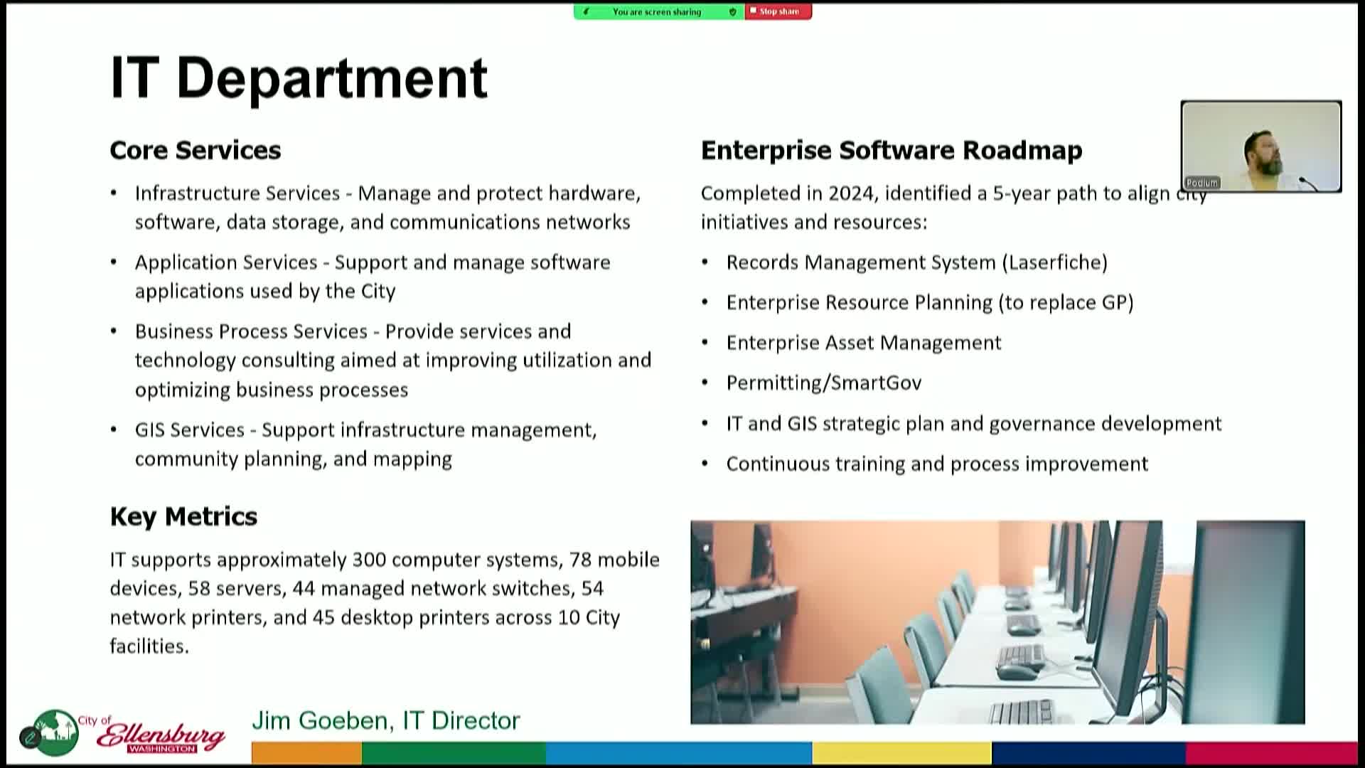 City outlines multi-year IT plan: records management, ERP and utility ...