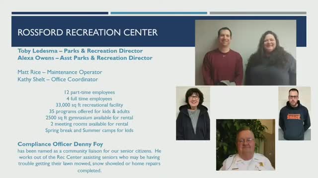 CitizenPortal.ai - Rossford Recreation Center expands services under parks director Toby Ledesma