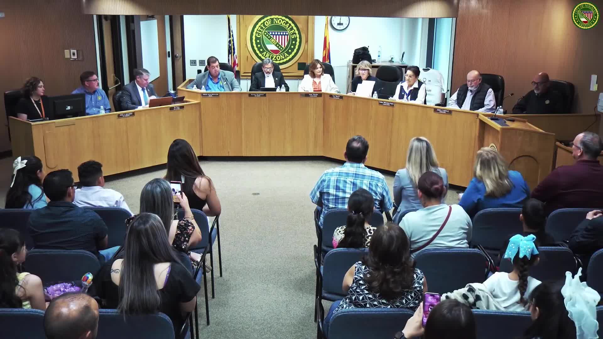 CitizenPortal.ai - Nogales Mayor honors students in inaugural drawing ...