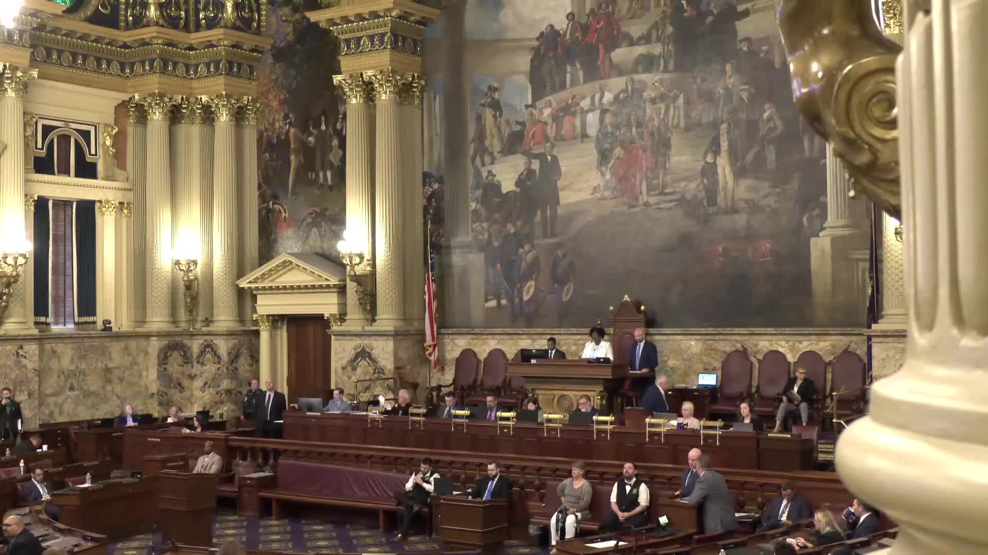 CitizenPortal.ai - Master roll call confirms quorum as 203 members ...