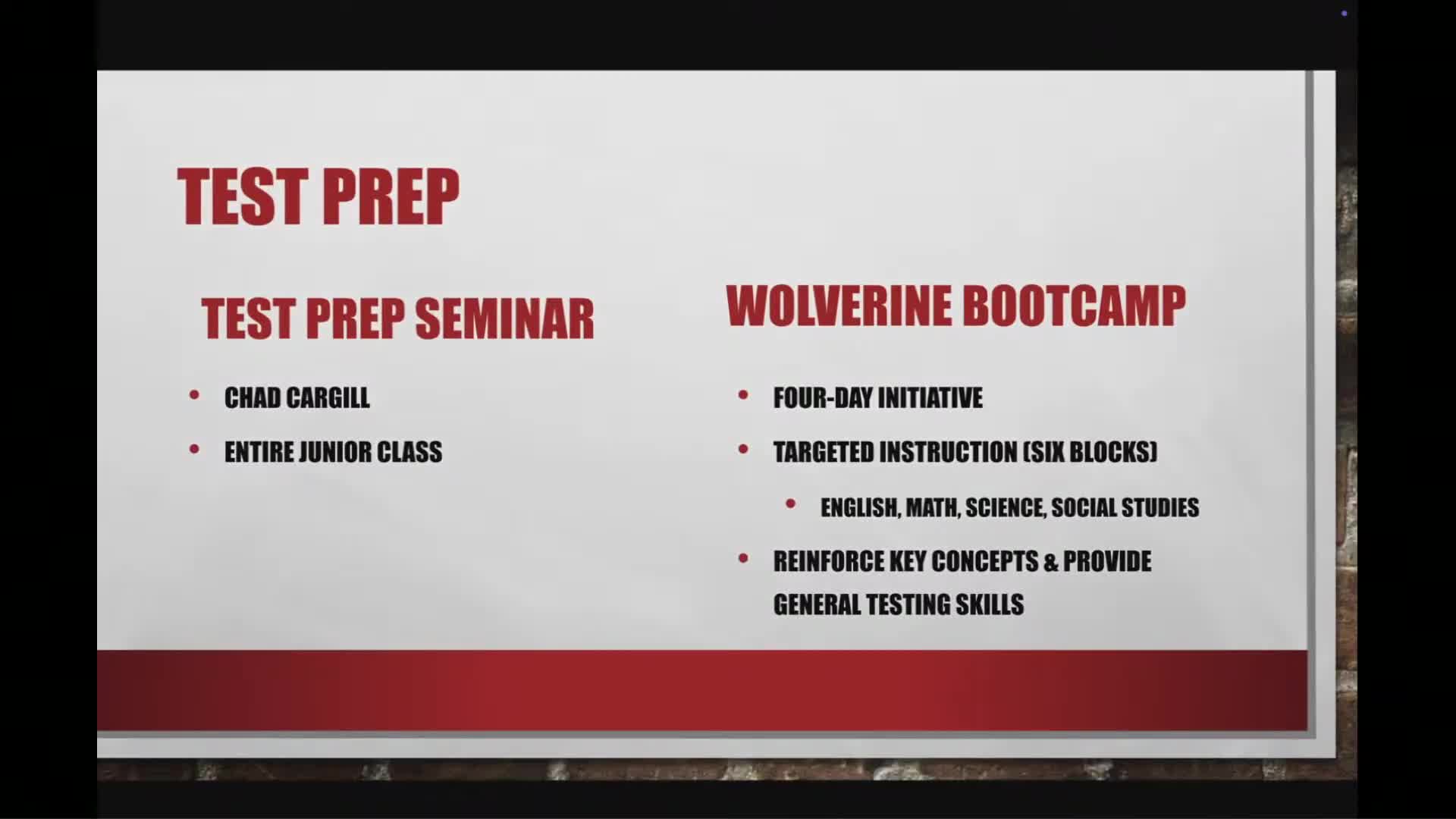 CitizenPortal.ai - Lawton High School implements test prep boot camp to ...