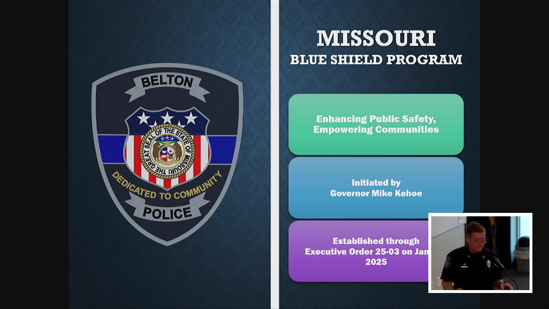 CitizenPortal.ai - Governor Kehoe unveils Missouri's Blue Shield ...