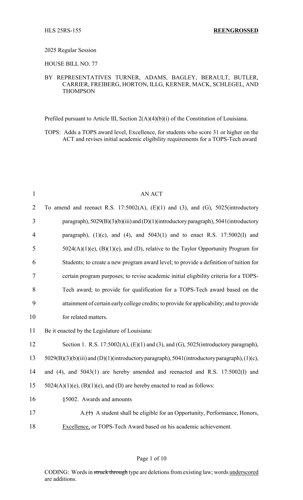 CitizenPortal.ai - Louisiana sets new academic standards for TOPS-Tech ...