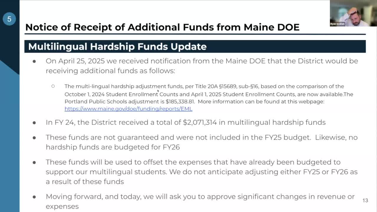 CitizenPortal.ai - School Board approves $185K multilingual hardship ...