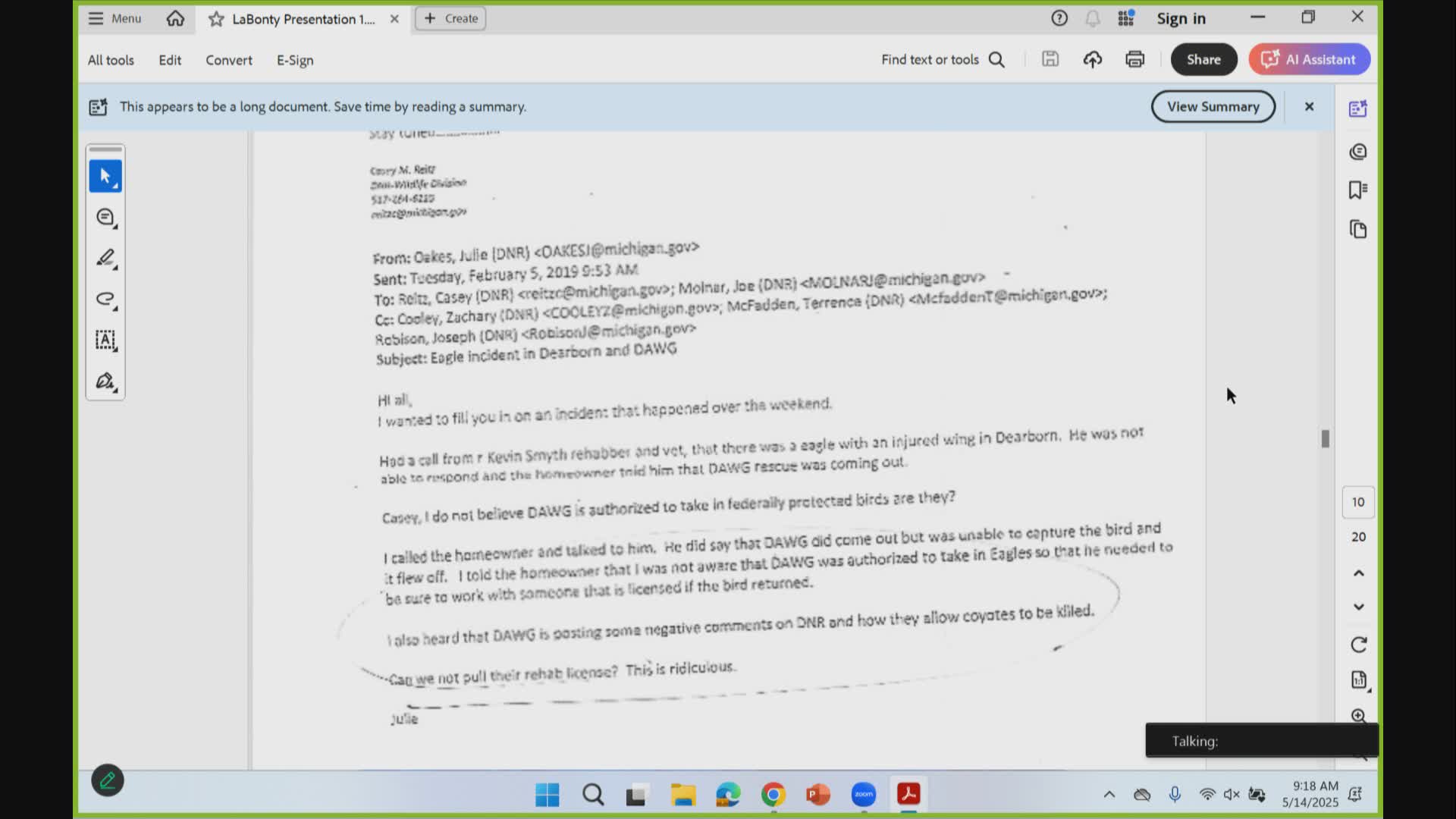 CitizenPortal.ai - DNR cites Labonte for NREPA violations following ...