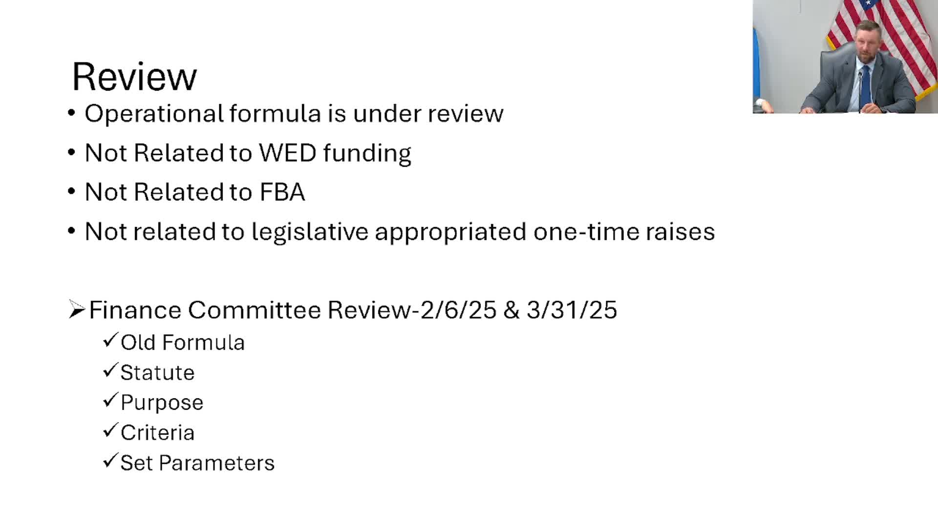 CitizenPortal.ai - Committee reviews funding formula for equitable ...