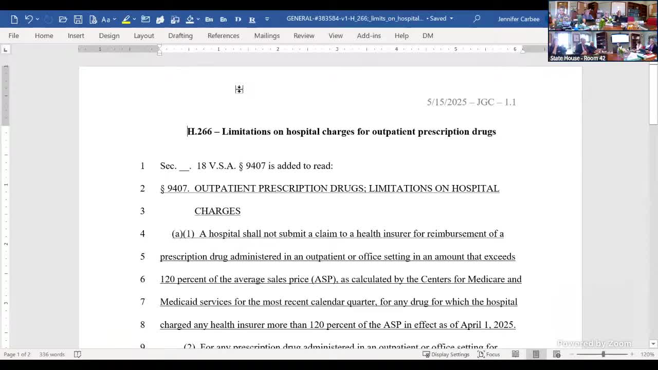 CitizenPortal.ai - Vermont Senate committee reviews 340B bill amid ...