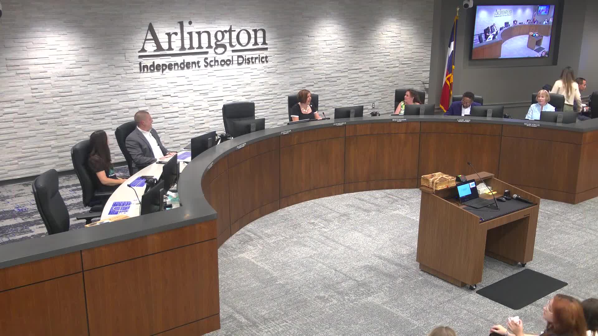 CitizenPortal.ai - Arlington ISD swears in trustees David Wilbanks and ...