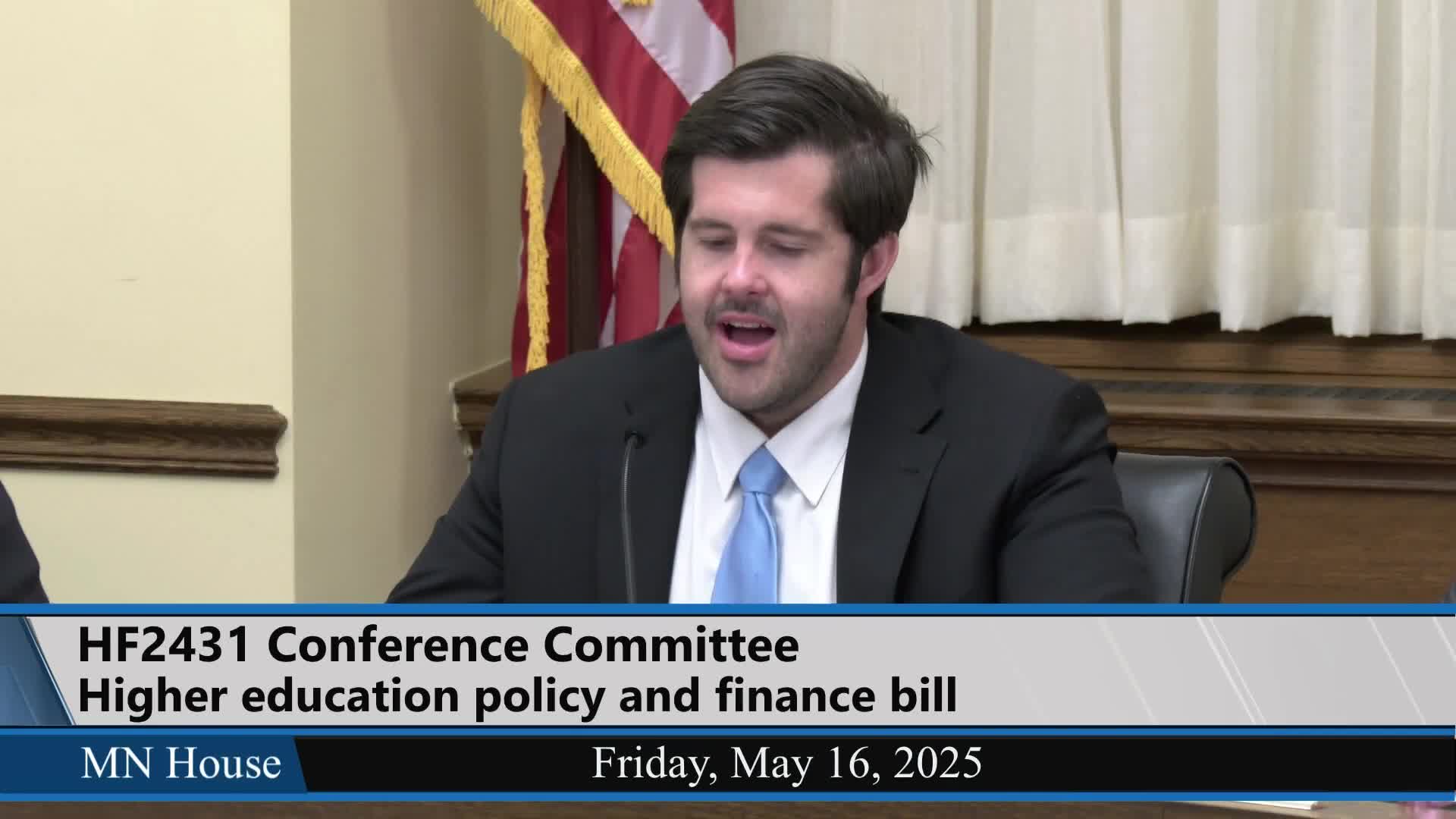 CitizenPortal.ai - Conference committee reviews Senate Offer No. 2 to ...