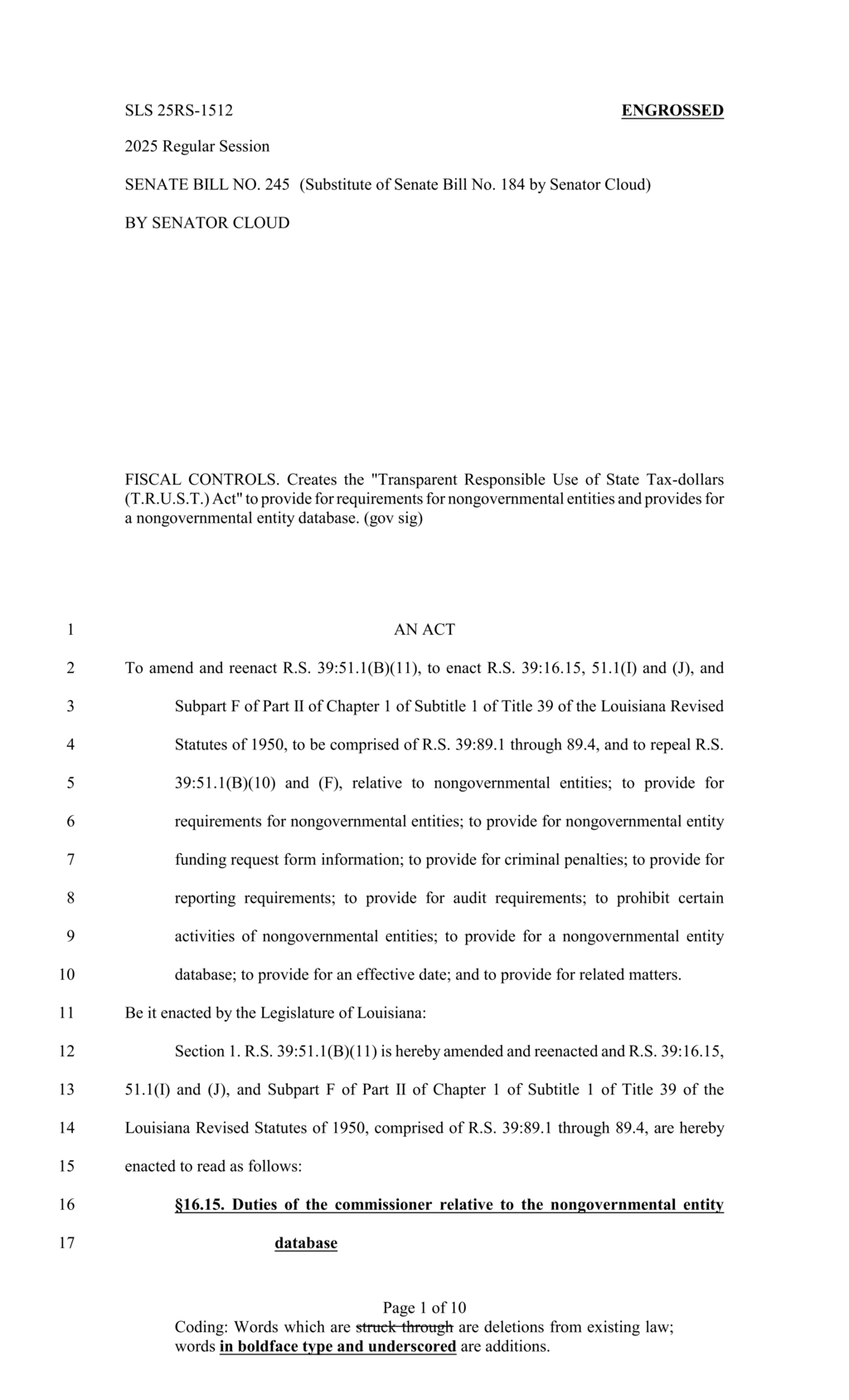 CitizenPortal.ai - Louisiana enforces strict compliance rules for ...