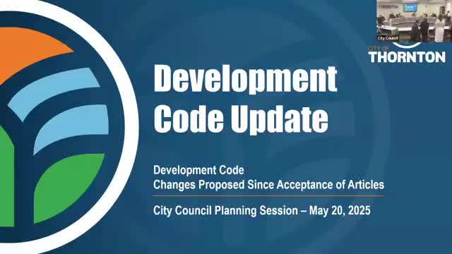 CitizenPortal.ai - Thornton officials review comprehensive development ...