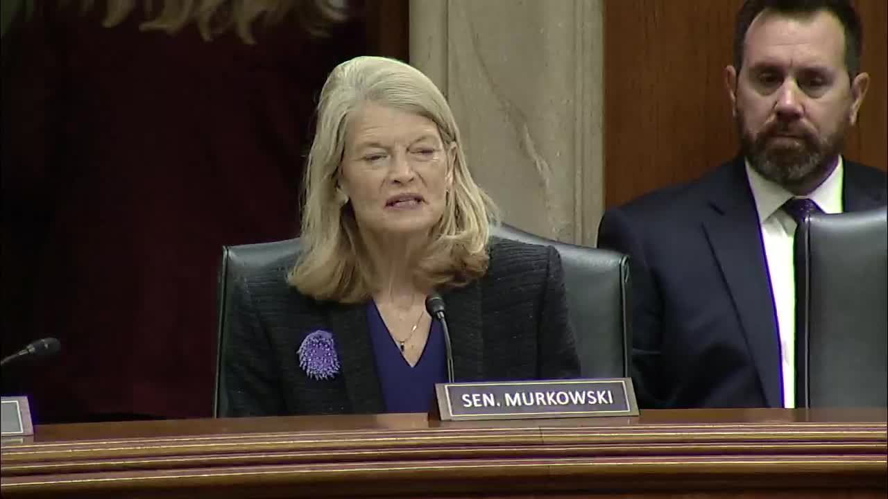 CitizenPortal.ai - Senator Murkowski highlights Alaska resource ...