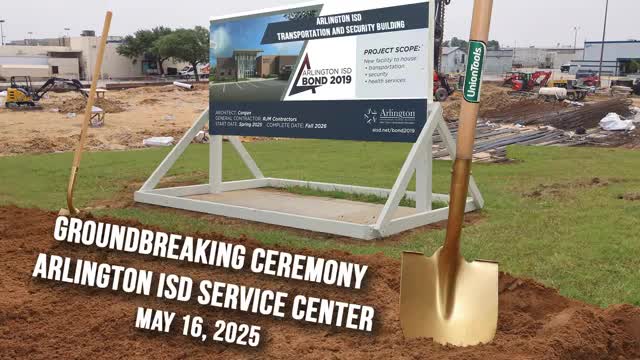 CitizenPortal.ai - Arlington ISD breaks ground on new support center ...