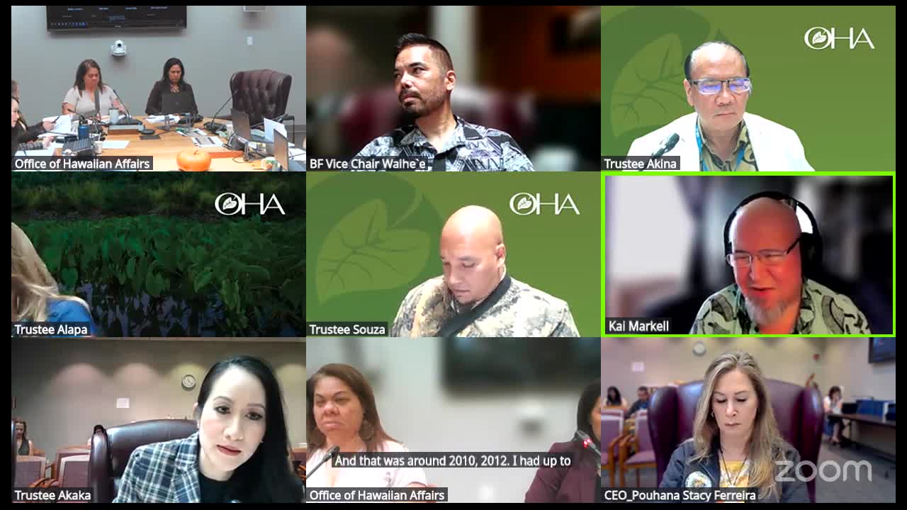CitizenPortal.ai - OHA discusses impact of military relations and ...