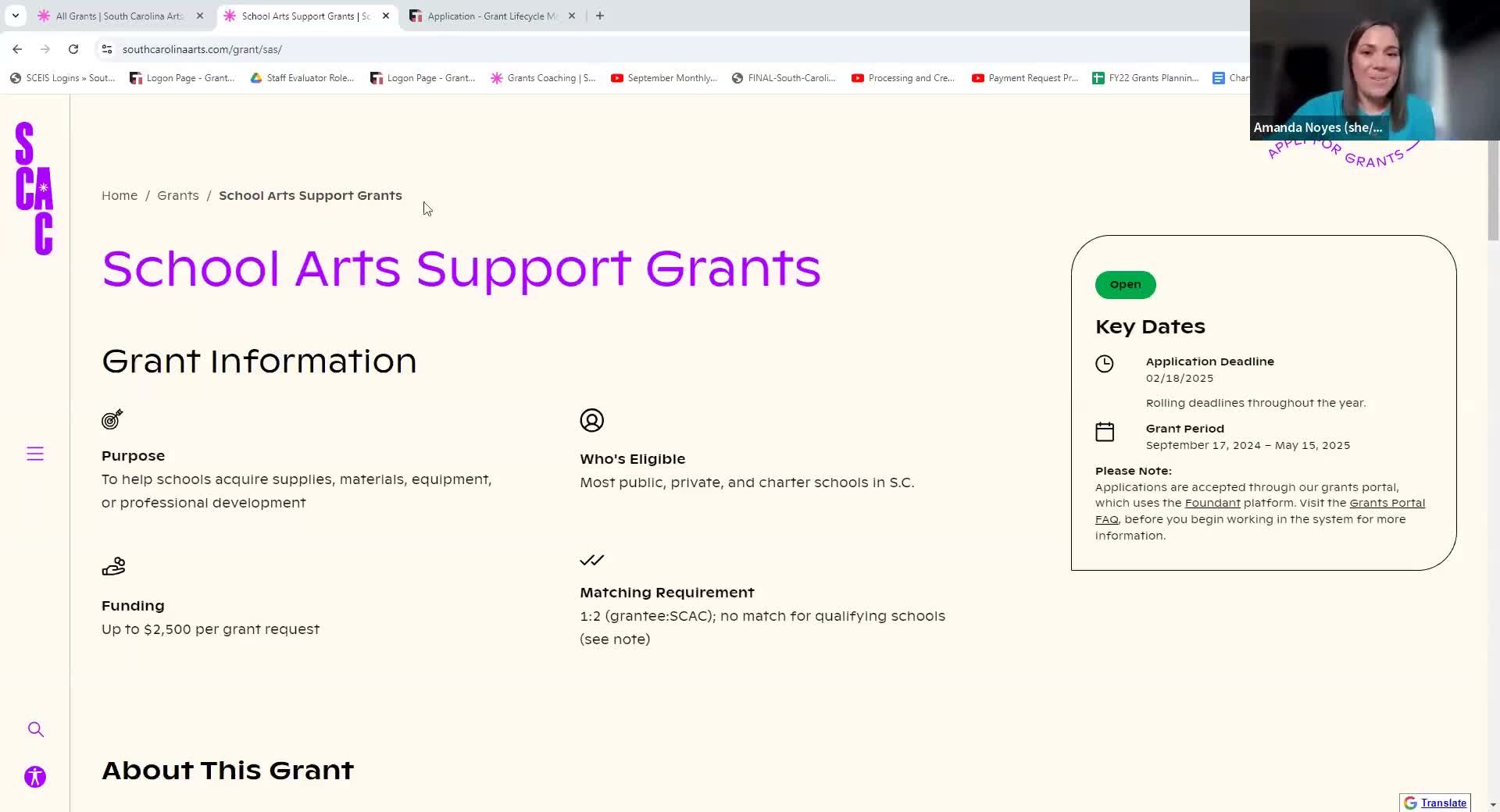 CitizenPortal.ai - South Carolina Arts Commission shortens application ...