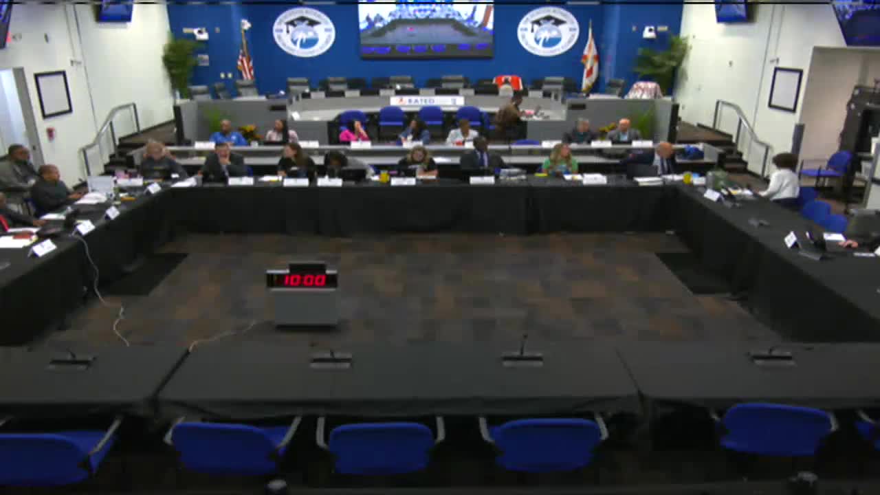 CitizenPortal.ai - Broward County School Board convenes special meeting ...