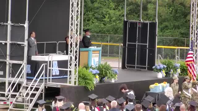 CitizenPortal.ai - Caleb Frederick inspires 2025 graduates at high ...