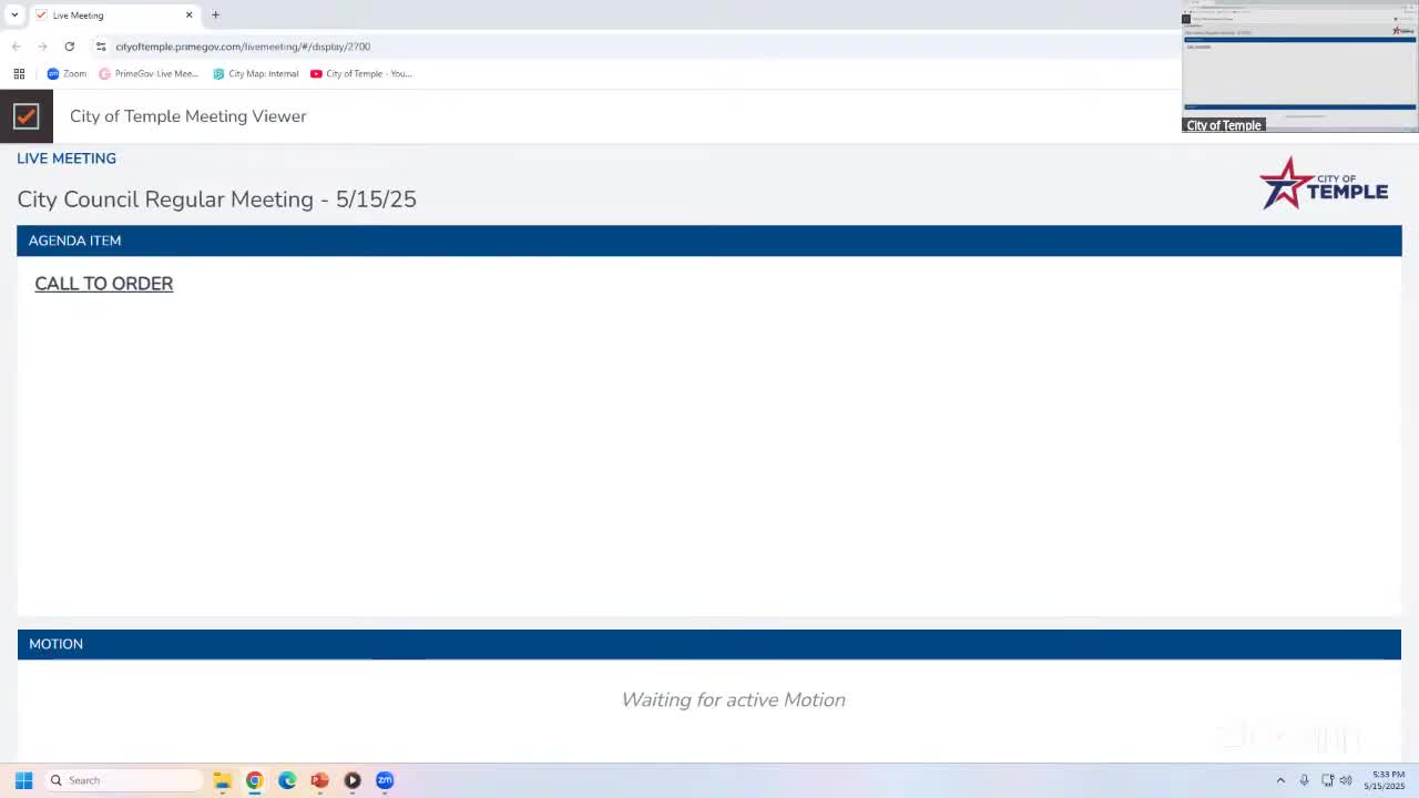 CitizenPortal.ai - Temple Mayor Davis proclaims May 2025 as Central ...