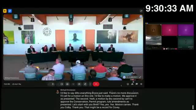 CitizenPortal.ai - Board approves new guide and outfitter registration rule as lawmakers and ...