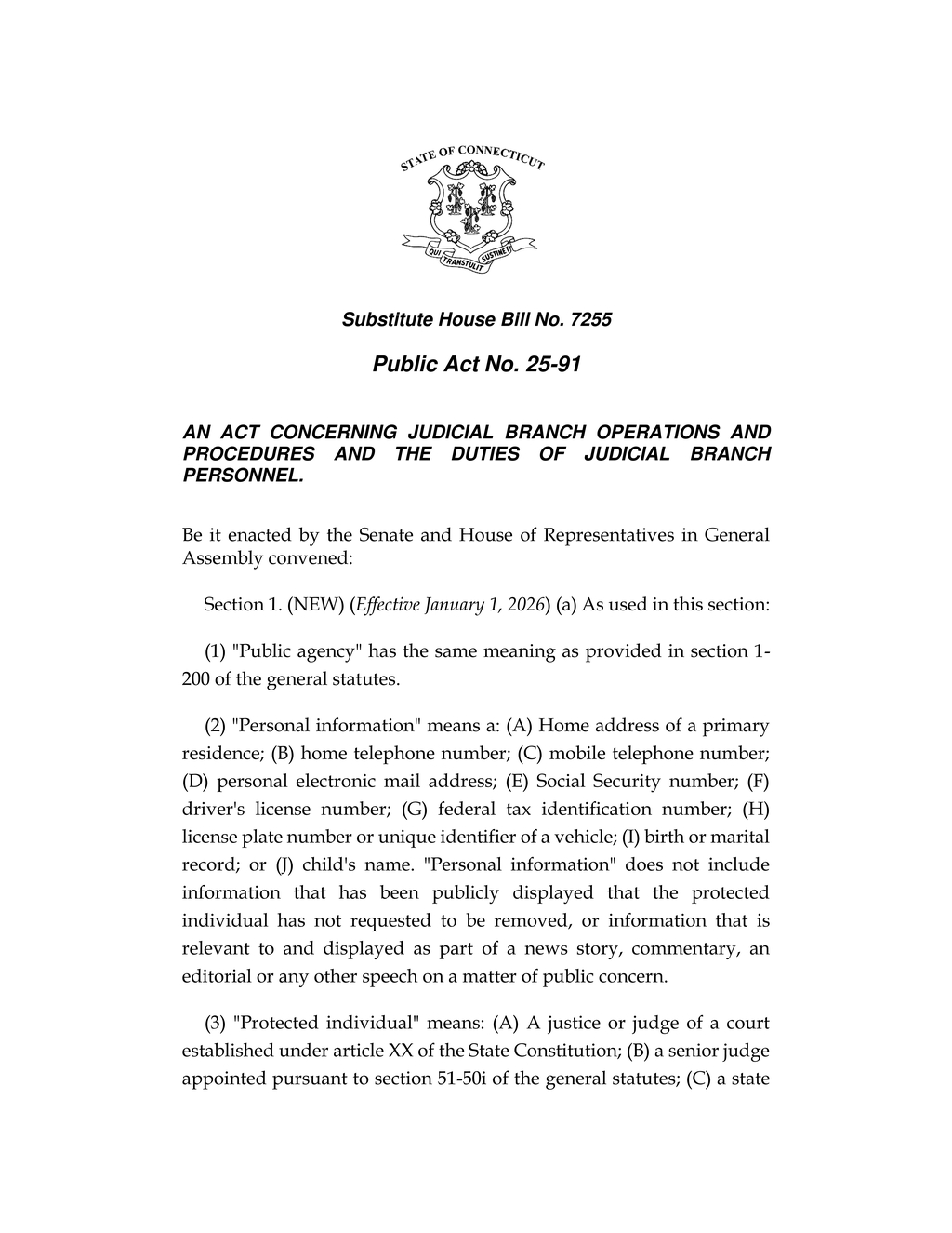 CitizenPortal.ai - Connecticut enacts measures to protect personal ...