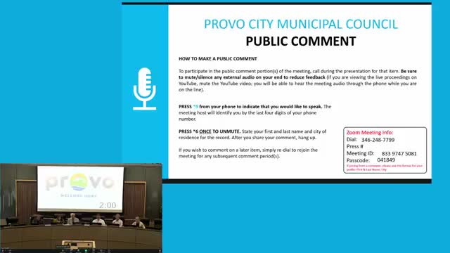 CitizenPortal.ai - Public commenters press Provo Council on ...