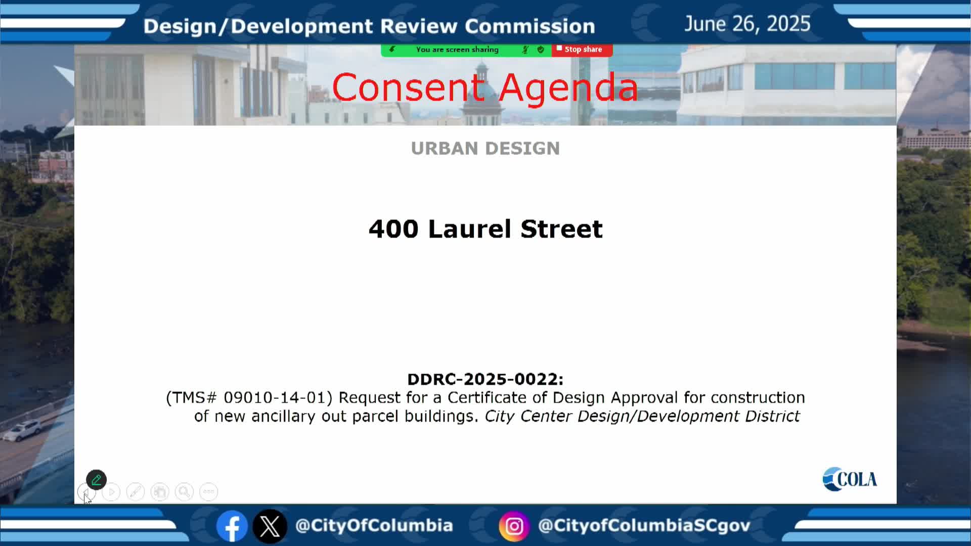 CitizenPortal.ai - DDRC approves consent agenda of routine design ...