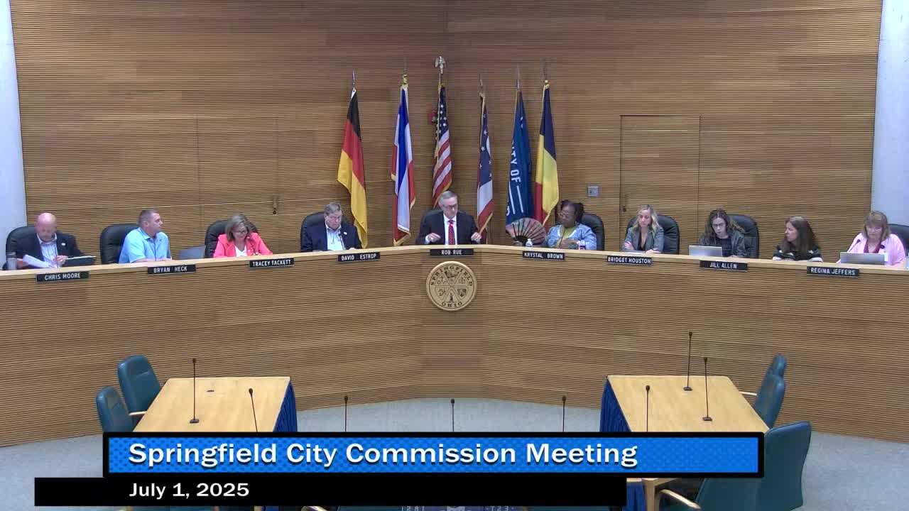 CitizenPortal.ai - Springfield City Council approves multiple ...