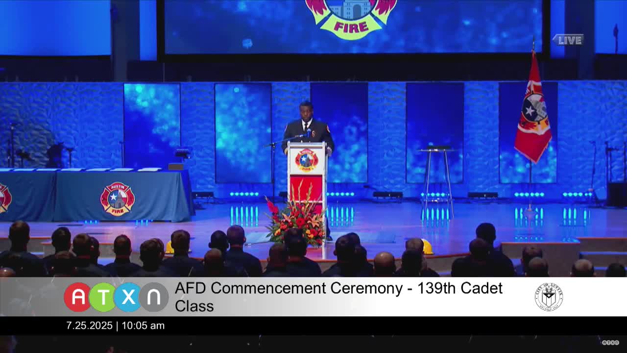 CitizenPortal.ai - Austin Fire Department pins 40 new firefighters from ...