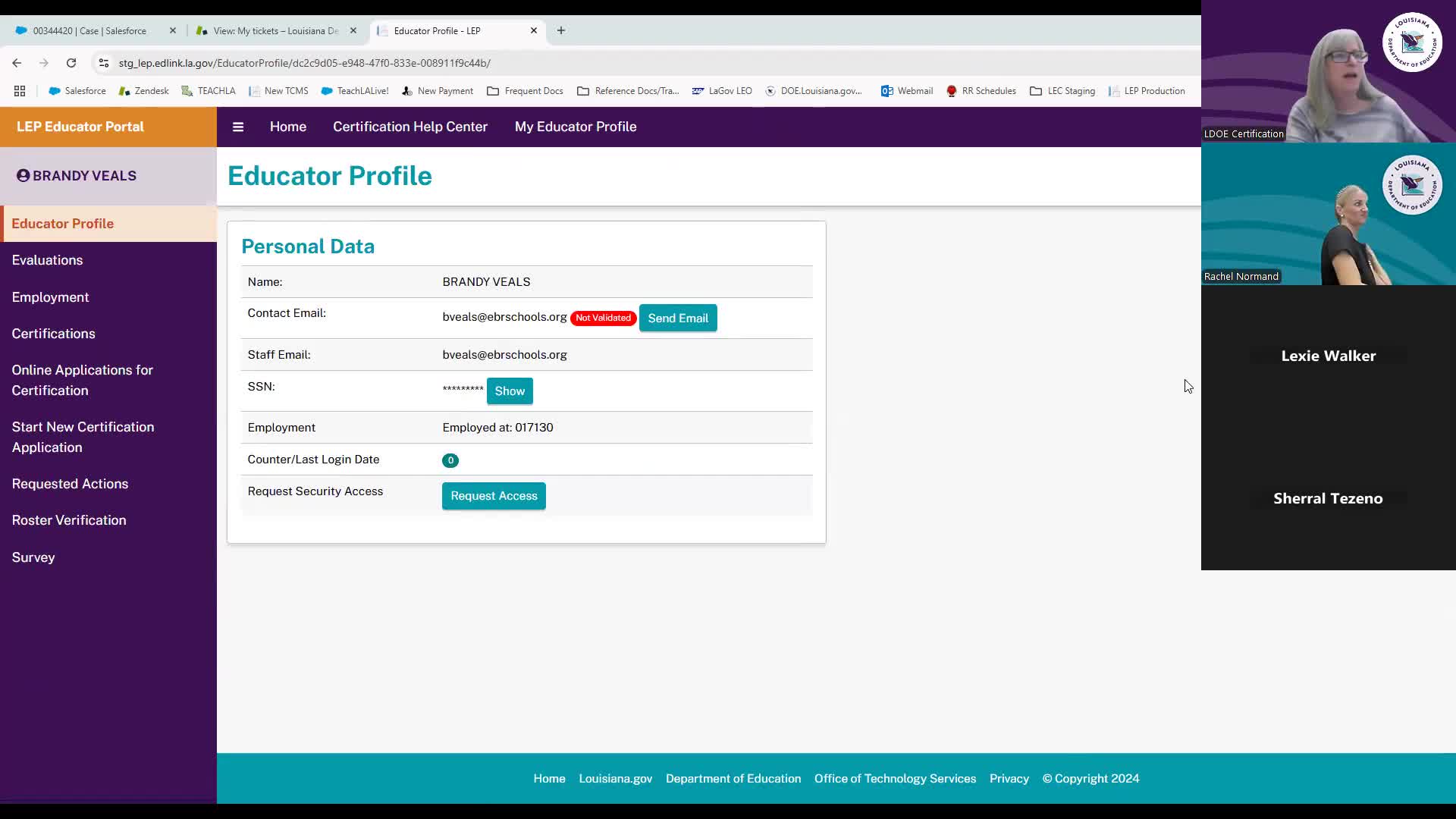 CitizenPortal.ai - Louisiana Education Department Streamlines LEC Application Process for Educators