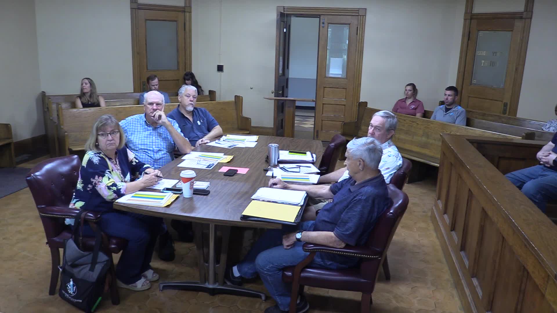 Contractor schedules courthouse warranty walkthrough; inspectors set ...