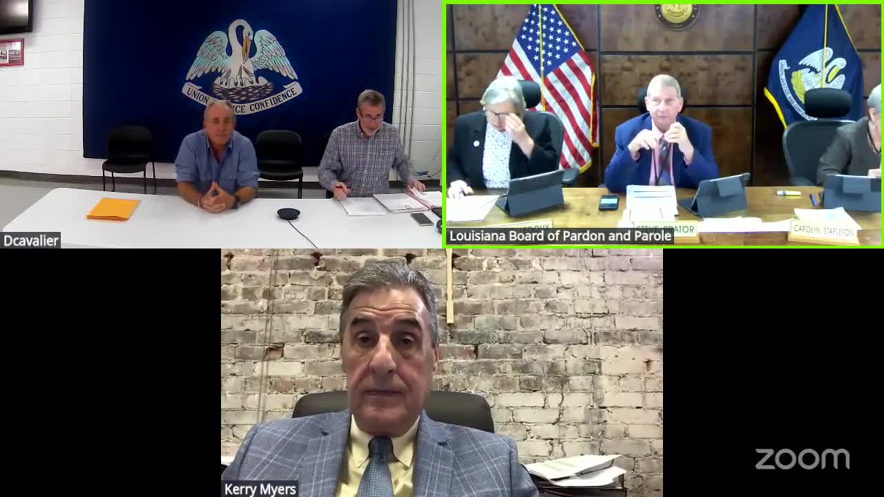 CitizenPortal.ai - Louisiana Parole Committee hears Daryl Gerald's case ...