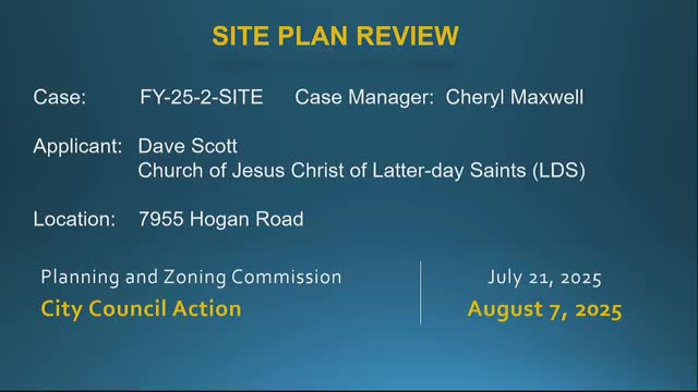 CitizenPortal.ai - Planning Commission approves church facility plan on ...