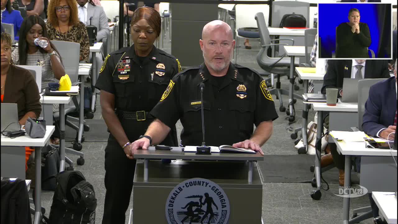 CitizenPortal.ai - DeKalb County Honors Officer David Rose Amid ...