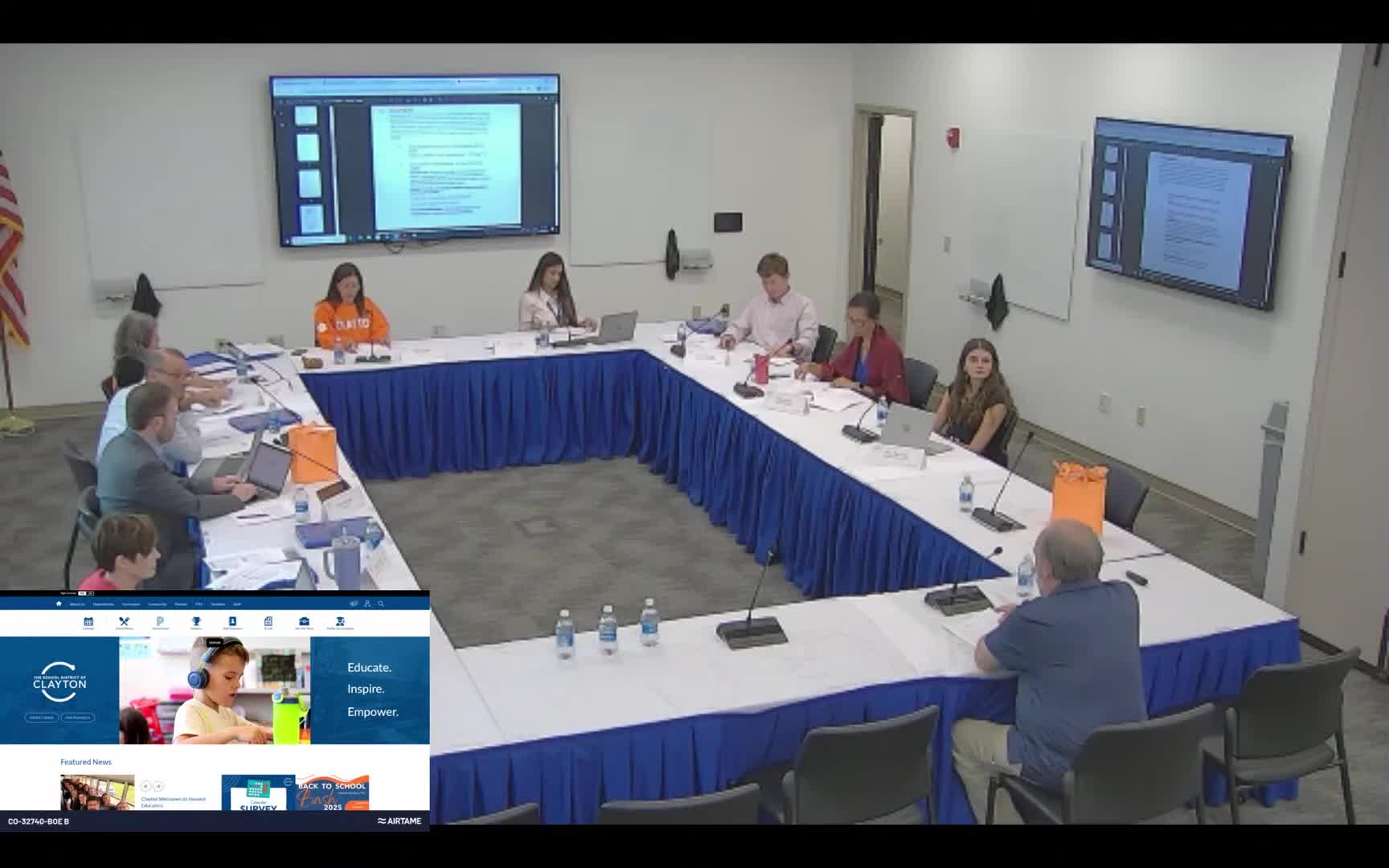 Clayton board advances facilities planning; hires BSI as construction ...