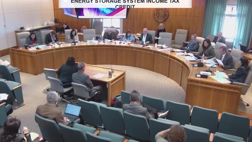 CitizenPortal.ai - Committee approves income tax credit for energy ...
