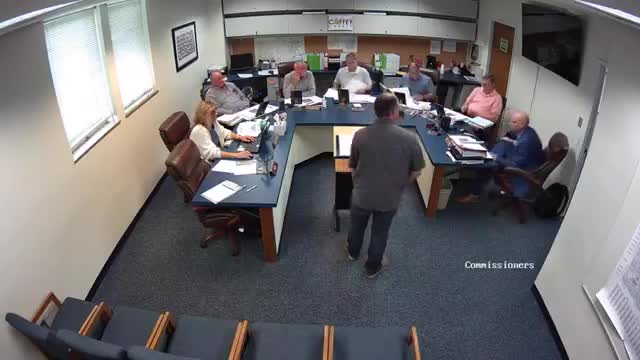 Commissioners raise drainage and access concerns on airport access road ...