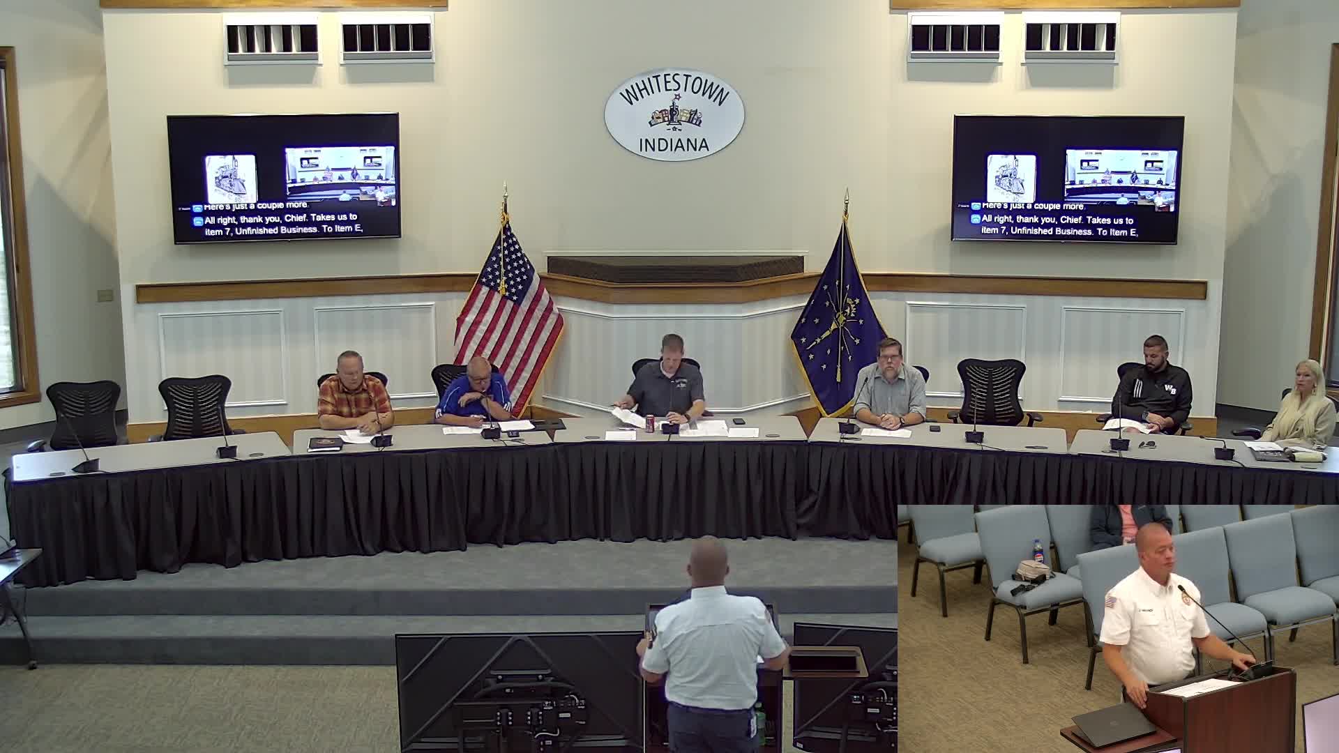 Whitestown Fire Board advances 2026 proposed budget to Town Council ...