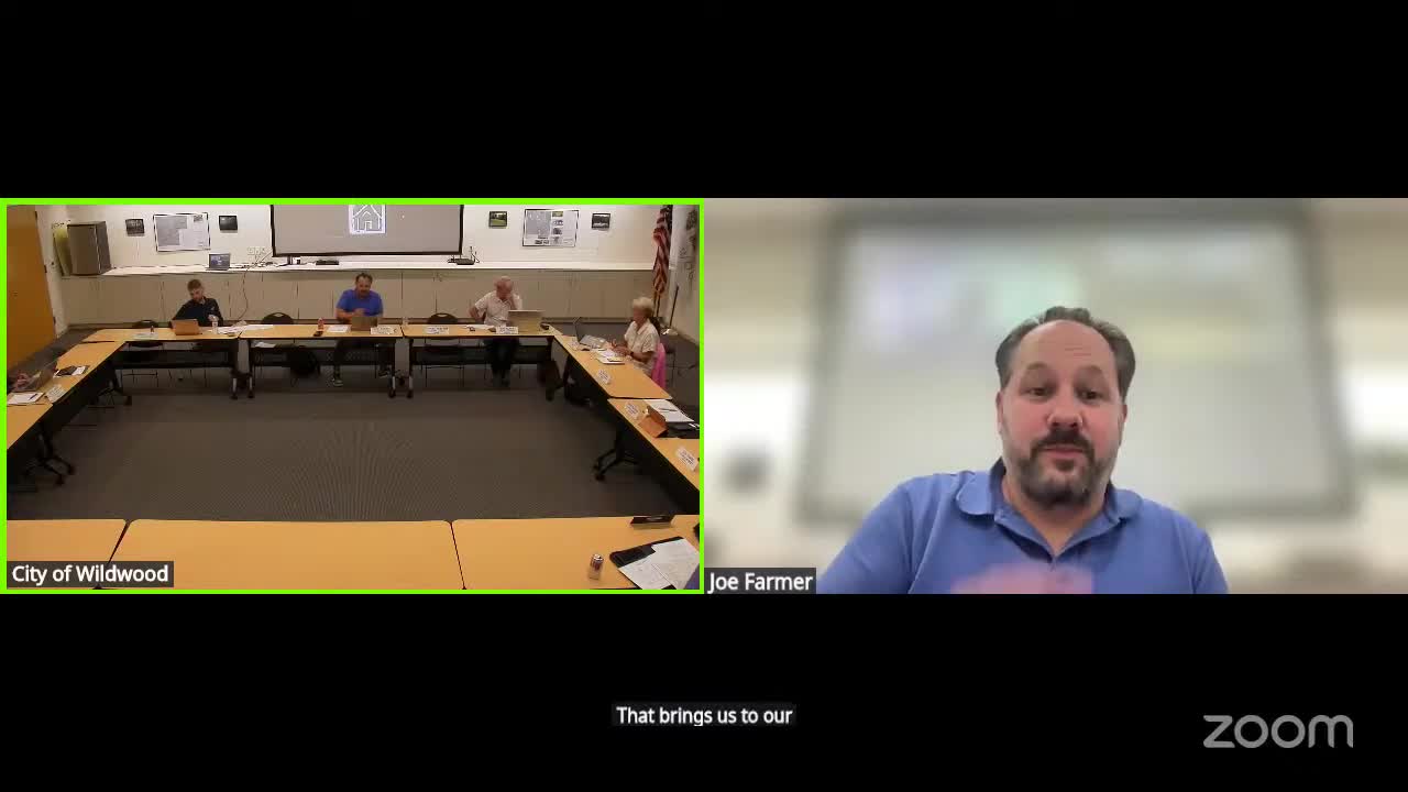 Staff presents tiered capital improvement ranking; committee asks for ...