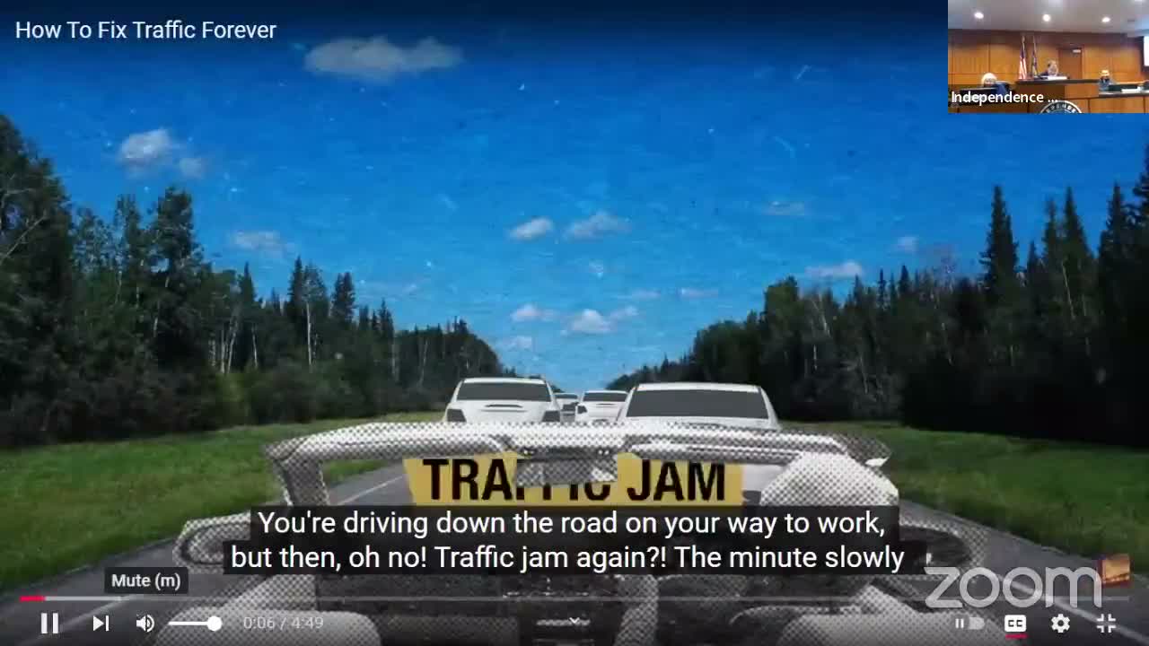 Commission views video on 'induced demand' and discusses transit, bike ...