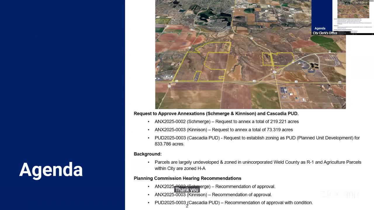 Greeley council approves Cascadia annexations and PUD zoning despite ...