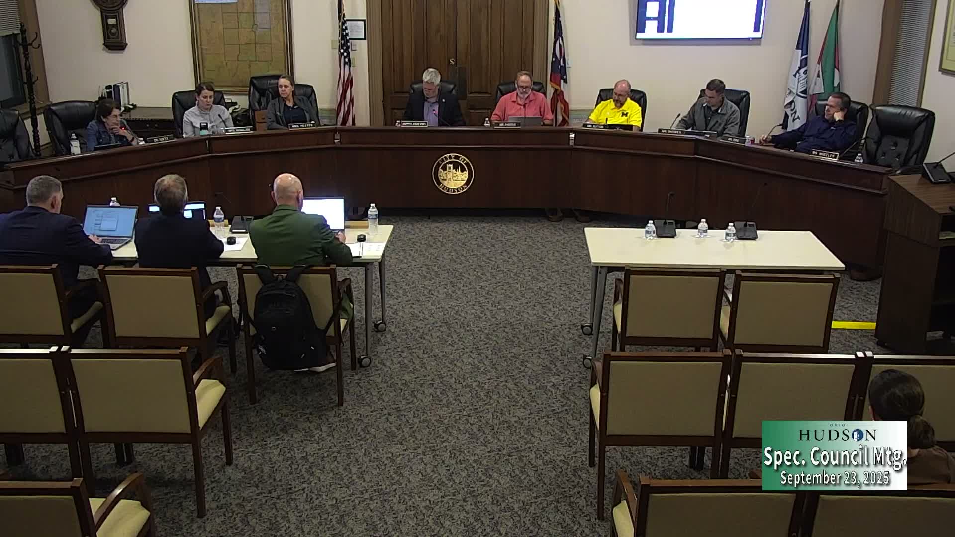 Hudson council majority advances moratorium schedule after heated ...