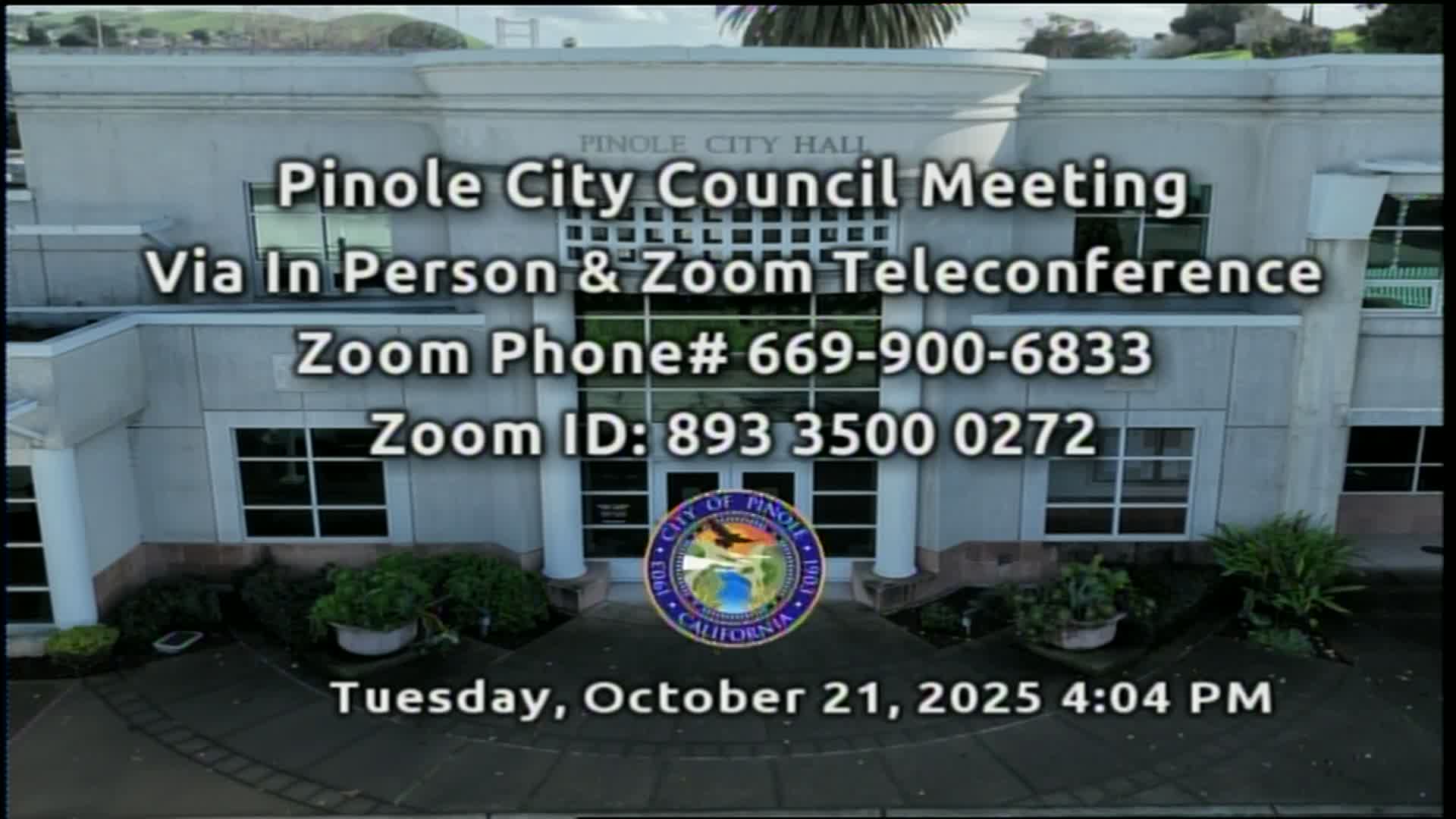 CitizenPortal.ai - Pinole Police mark new hires and several promotions at badge-pinning ceremony