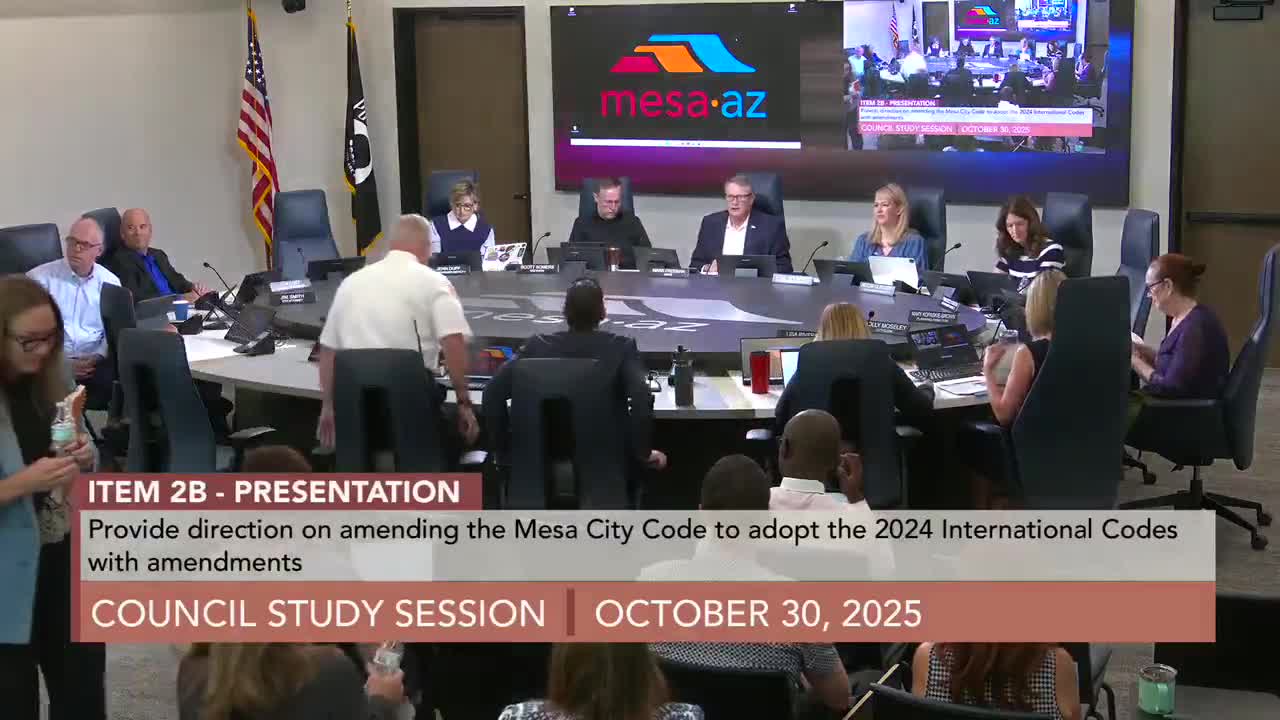 CitizenPortal.ai - Mesa staff propose moving to 2024 building and fire ...