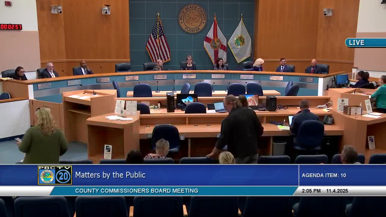 Resident tells commissioners Palm Beach County Library System kept her ...