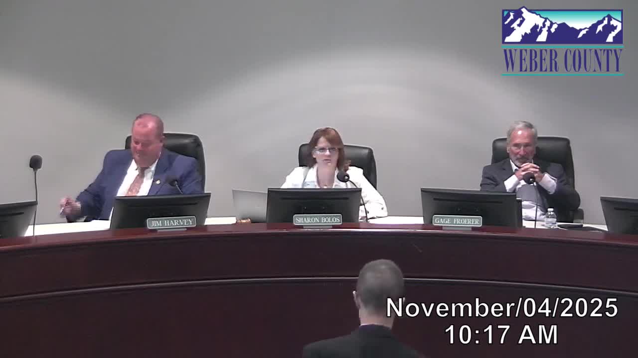 CitizenPortal.ai - Weber County approves first reading to combine two planning commissions into ...