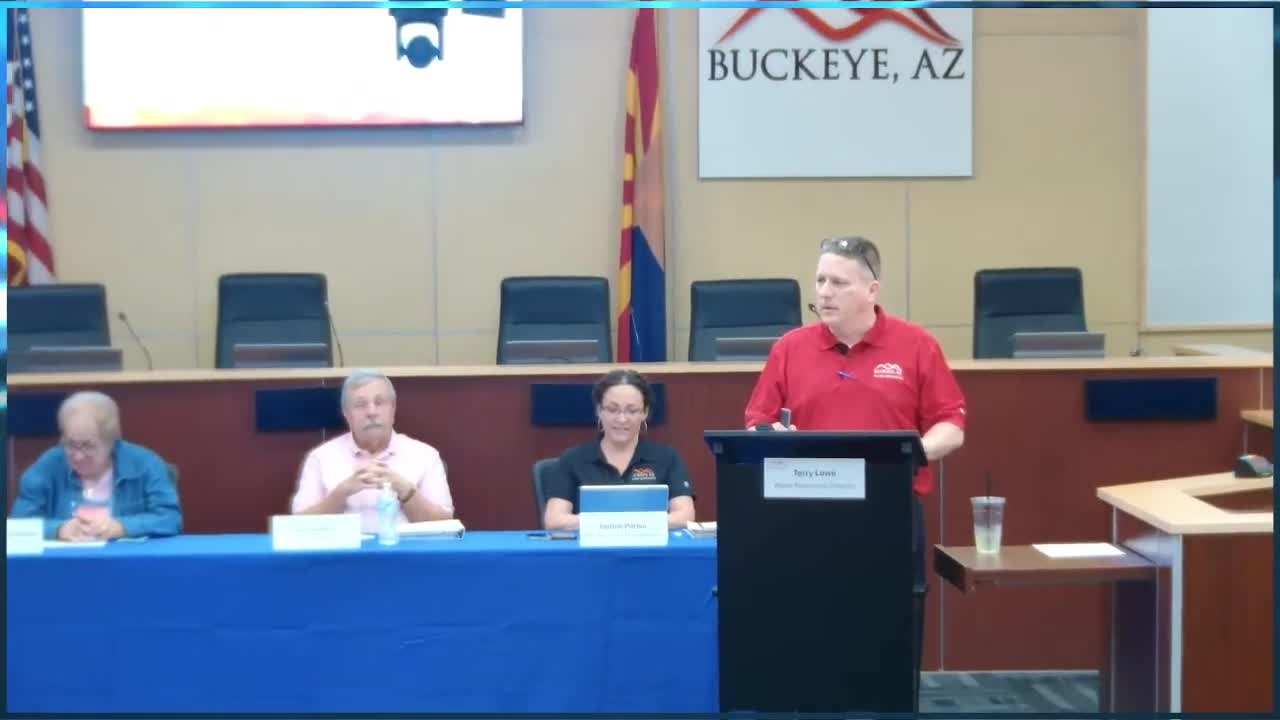 Buckeye staff propose phased multi‑year water and sewer rate increases ...