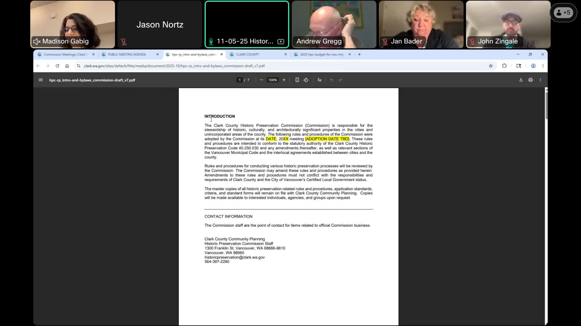 CitizenPortal.ai - Historic Preservation Commission recommends 2026 grant awards amid reduced ...
