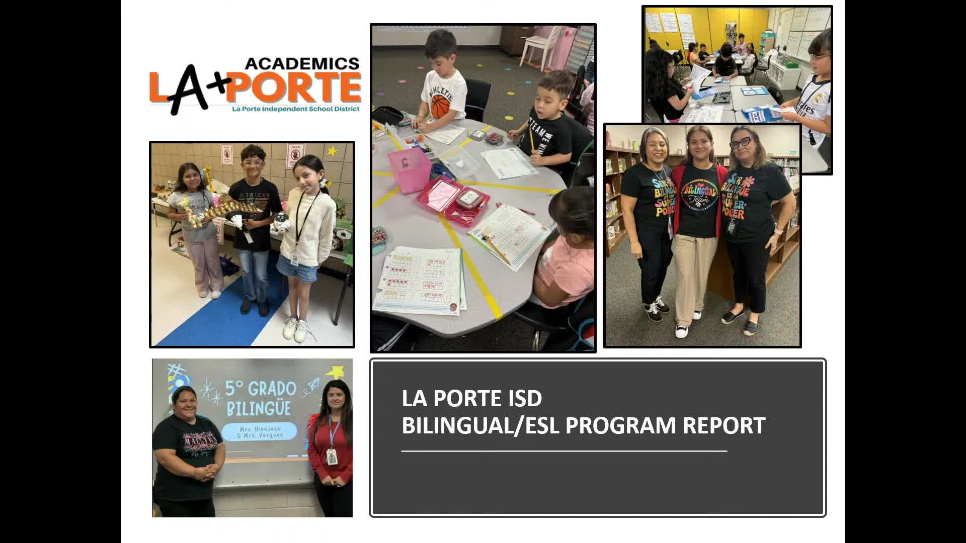 CitizenPortal.ai - La Porte ISD reports 825 emergent bilingual students ...