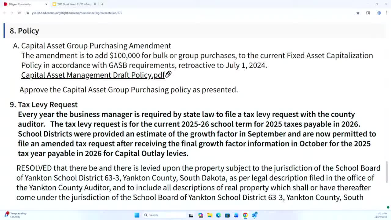 CitizenPortal.ai - Yankton School Board files final tax-levy request ...