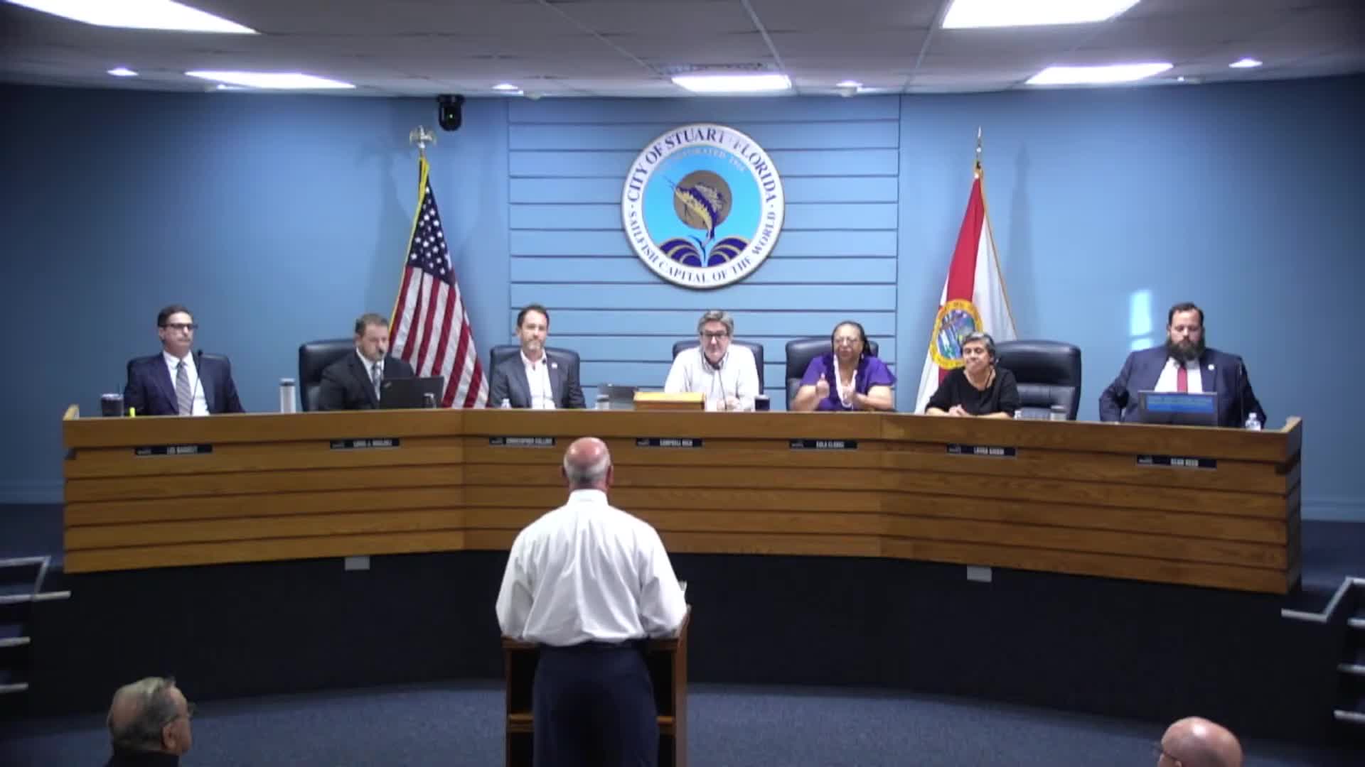 CitizenPortal.ai - City of Stuart recognizes long-serving staff and remembers wastewater ...